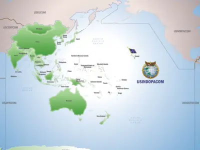 Did US Show PoK As Part Of Pakistan In Pacific Command Graphic? Map ...