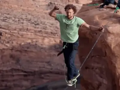 Who Was Andy Lewis? 'Sketchy Andy' BASE Jumping and Slacklining Star ...