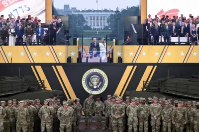 Grand Military Parade Marks United States Army 250th Anniversary ...