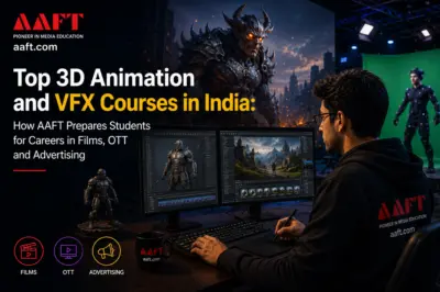 Top 3D Animation and VFX Courses in India: How AAFT Prepares Students ...