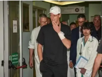 Jannik Sinner Leaves Hospital With Bandage On Wrist! Is He Okay? Check ...