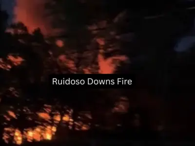 Ruidoso Downs Fire Update: Colorado Avenue Fire Grows Into Wildland ...