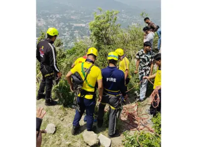 4 killed as car plunges into deep gorge in Mussoorie; rescue teams ...