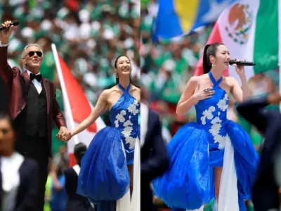 Andrea Bocelli, Ejae open FIFA World Cup 2026 with 'DNA' performance ...