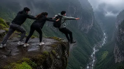 Woman, her friend push trekker into deep gorge in Pune, then claim it ...