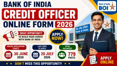 Bank of India Credit Officer Recruitment 2026 | Dailyhunt