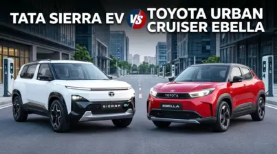 Tata Sierra EV vs Toyota Urban Cruiser Ebella: Battle of Two Long-Range ...