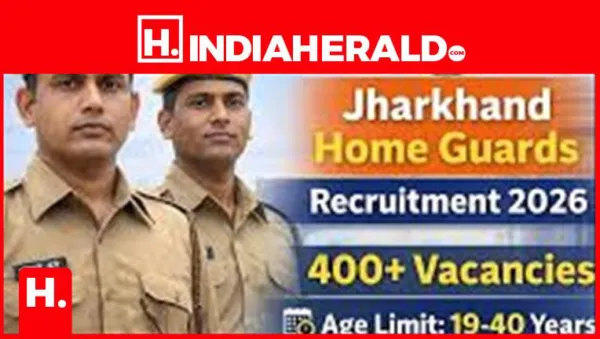 Jharkhand Home Guard Vacancy 2026: Home Guard Recruitment Details ...