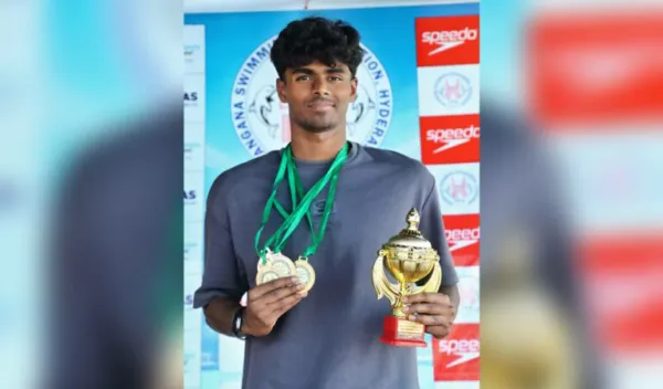 Suhas Preetham and Varshith dominate Telangana swimming championship ...