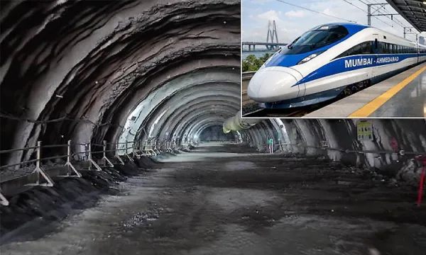 Mumbai-Ahmedabad bullet train: Tunnel breakthrough achieved in Palghar ...