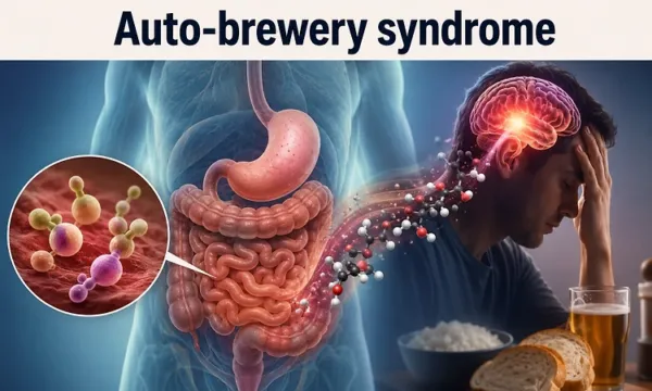 Drunk without a drink: The rare condition that turns food into alcohol ...