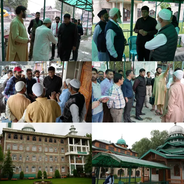 DC Ganderbal reviews arrangements for Eid-ul-Adha at major religious ...