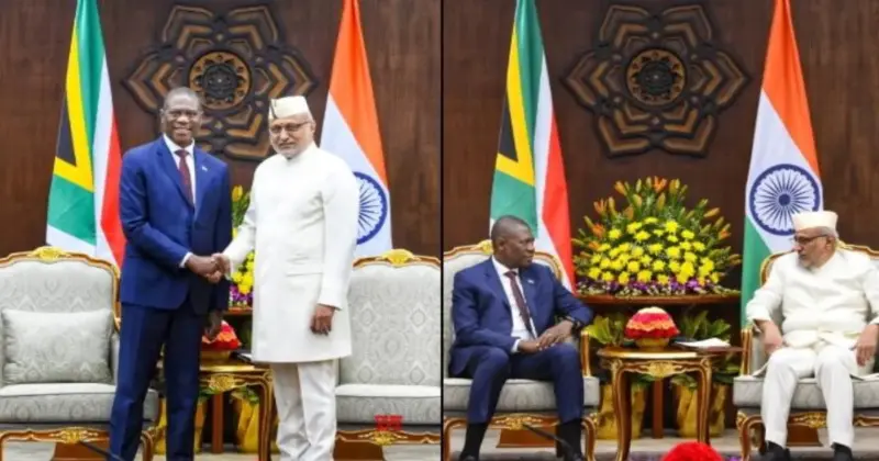 India, South Africa Hold Talks On Trade, Defence And Global South ...
