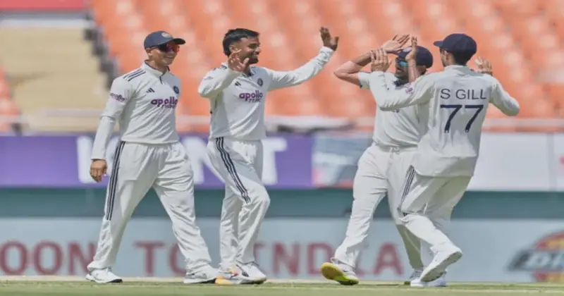 Manav Suthar Shines On Test Debut As India Take Control Against ...