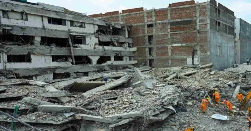 Research Aspirant Dies As Delhi Building Collapse Turns Celebration ...