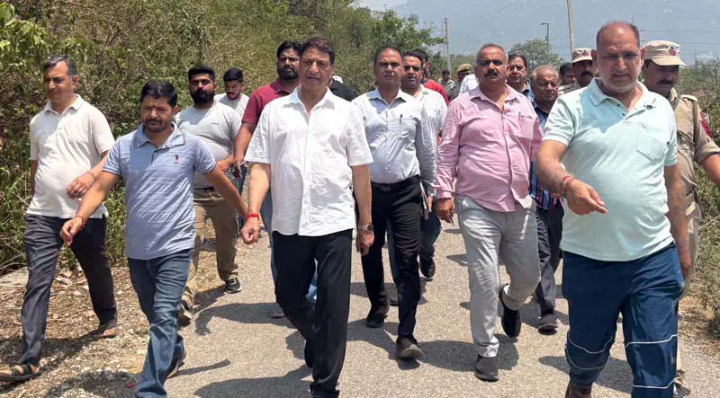 Baldev Raj for taking up restoration works in Latori on priority ...