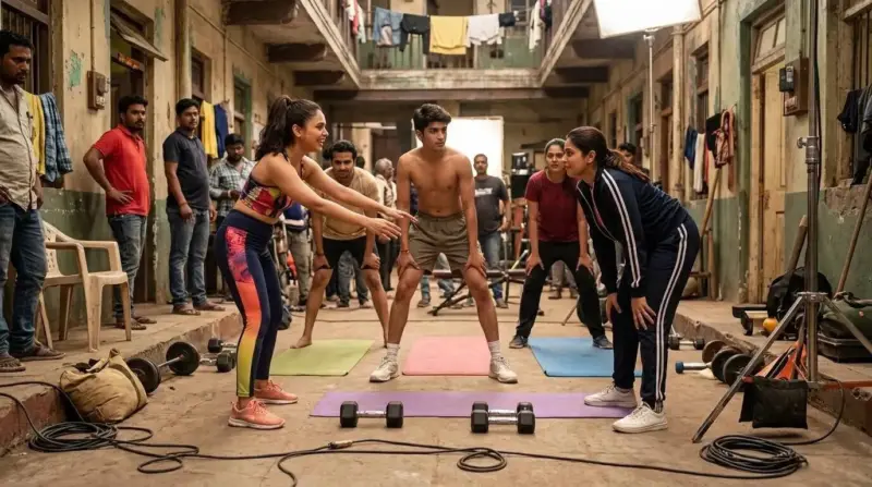 How Muskan Bamne is Transforming Pushpa Impossible's Set into a Fitness ...
