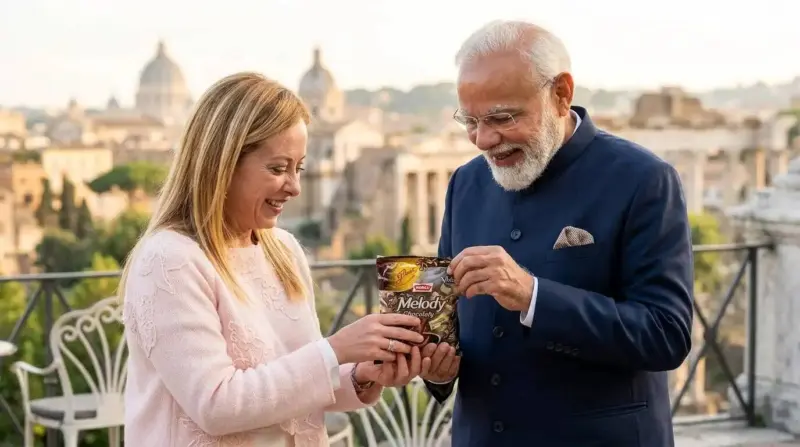 What Sparked the Viral Moment Between Modi and Meloni? A Sweet Gesture ...