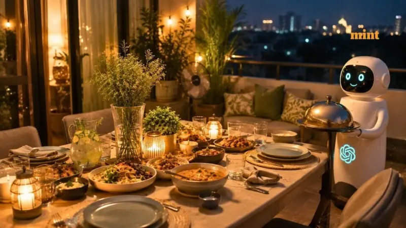 In sultry Delhi summer, I want to host dinner for my friends but don't ...