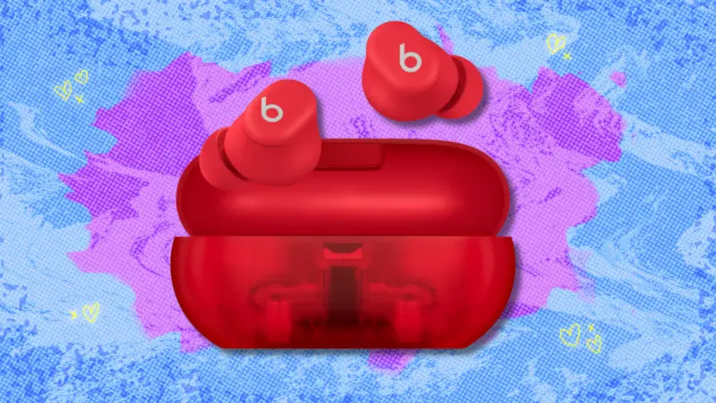Snag a pair of transparent red Beats Solo Buds for $10 off | Dailyhunt