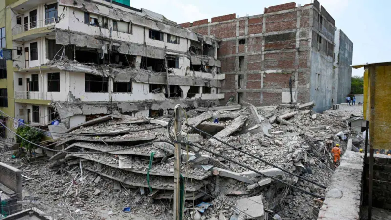 Delhi building collapse: Students mourn canteen owner who died saving ...