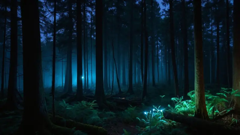 5 Magical Forests Around The World That Glow In The Dark | Dailyhunt