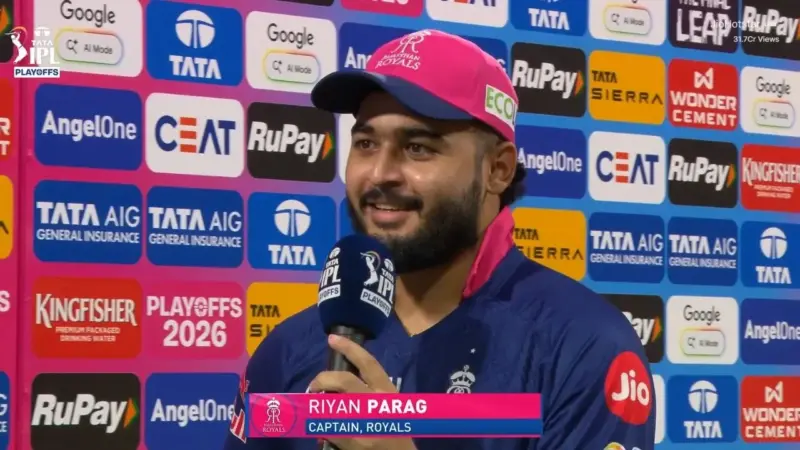 "Should have got 260": Riyan Parag sets insanely high standards after ...
