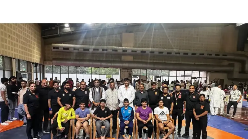 Indian Wrestlers Shine in Selection Trials for Asian Games | Dailyhunt