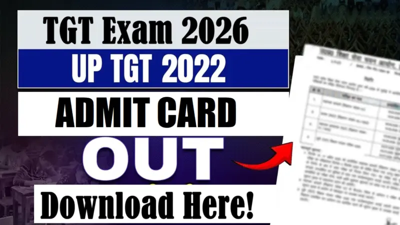 UP TGT Admit Card 2026 | Dailyhunt