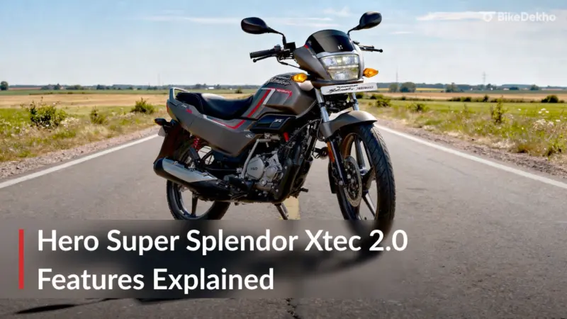 Hero Super Splendor Xtec 2.0: Features Explained | Dailyhunt