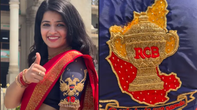 RCB fever reaches fashion world as Bengaluru designer creates viral 'Ee ...