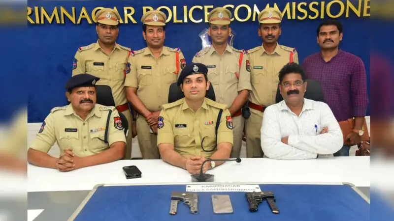 Karimnagar police recover pistols and mobile phone linked to PMJ ...