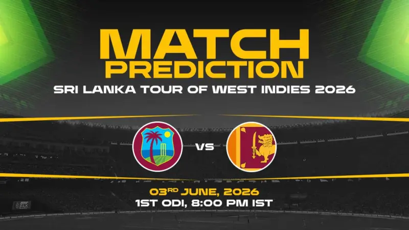 WI vs SL Match Prediction - Who Will Win 1st ODI? West Indies vs Sri ...
