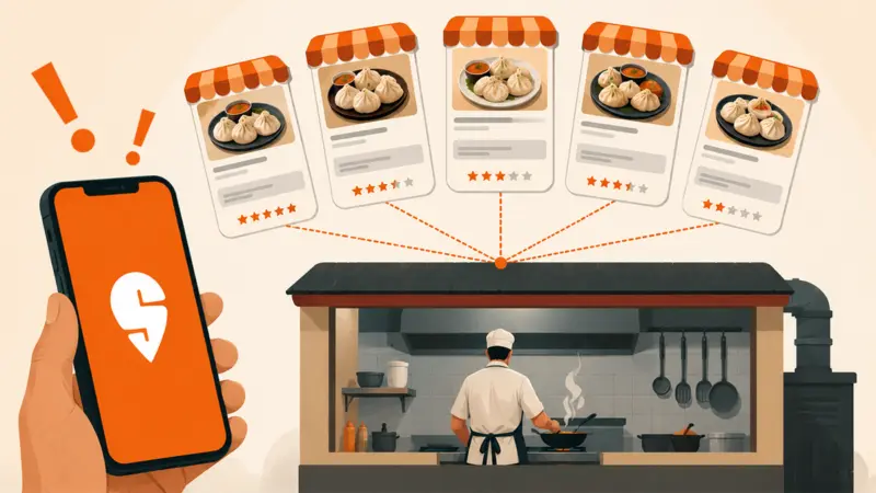 Your 1-star review is useless: Swiggy is showing you the same ...
