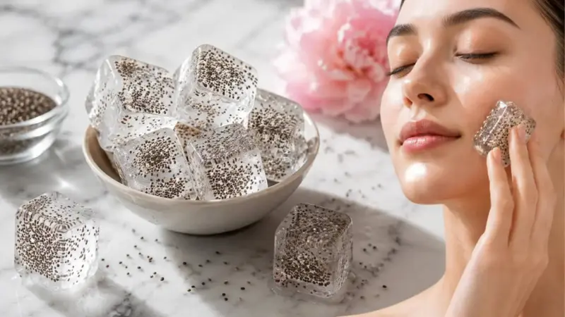 Unlock the Benefits of Chia Seed Ice Cubes for Radiant Skin | Dailyhunt