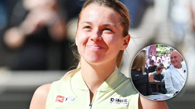 Andre Agassi Sends a Special Message to Maja Chwalinska After her ...