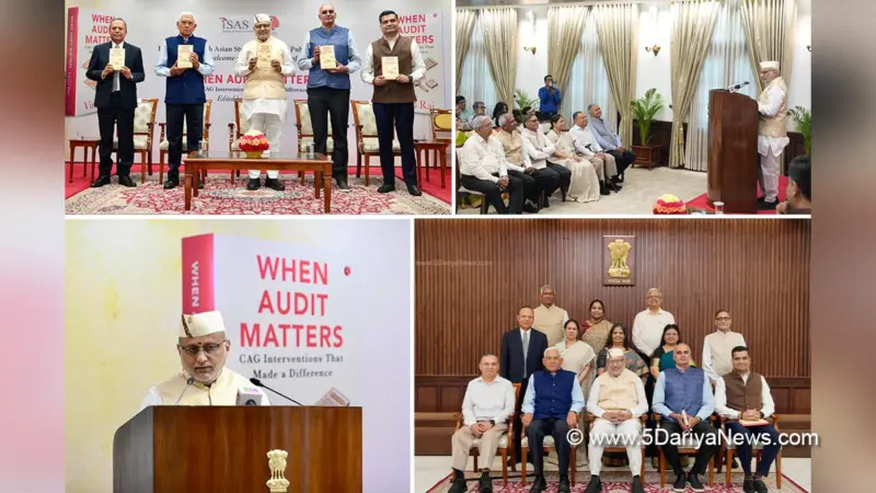 C. P. Radhakrishnan Releases Book When Audit Matters Edited by Former ...