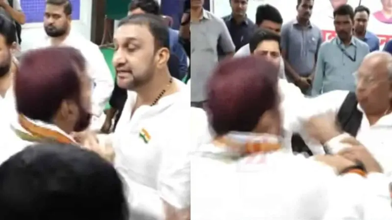'Kaan bairi' at Gandhi Bhavan: Telangana Congress meet descends into ...