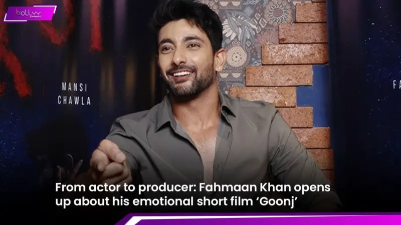 From actor to producer: Fahmaan Khan opens up about his emotional short ...