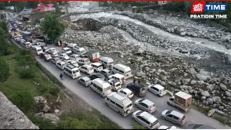Traffic Chaos in Hill Stations of India as Heatwave Fuels Tourist Rush ...