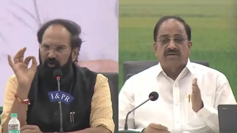 Telangana ministers evade questions by media on Rabi paddy procurement ...