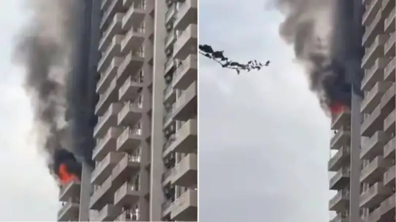 Noida High-Rise Fire: What caused the sudden blaze at Ivy County sector ...