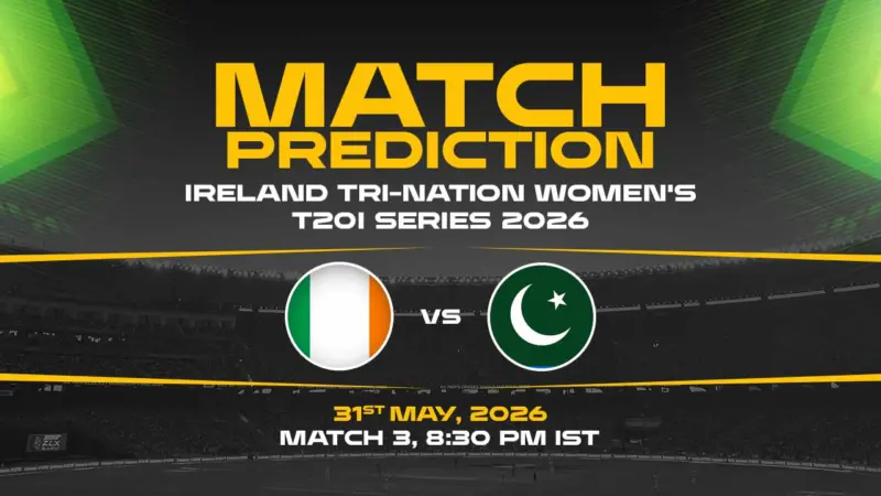 IRE-W vs PAK-W Match Prediction - Who Will Win 3rd T20I? Ireland Women ...