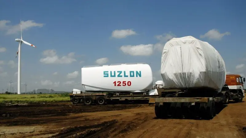 Suzlon share price rebounds from day's low after announcement of this ...