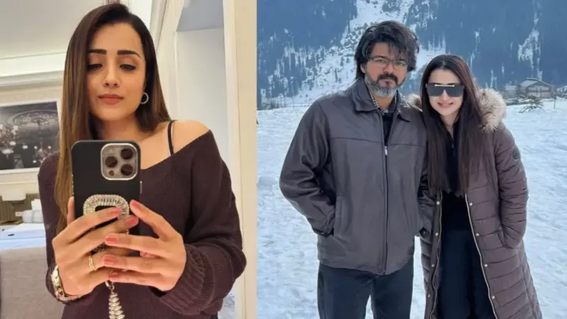 Trisha Krishnan says she's 'full of love' in cryptic message amid link ...
