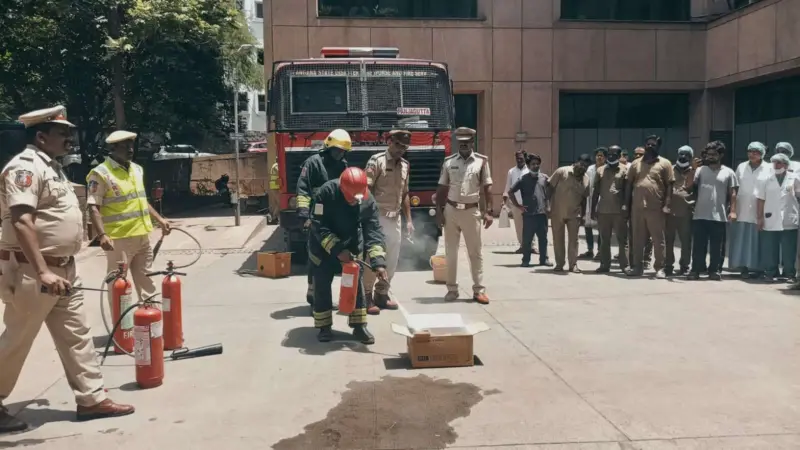 Hyderabad: NIMS hospital conducts mock fire drill | Dailyhunt