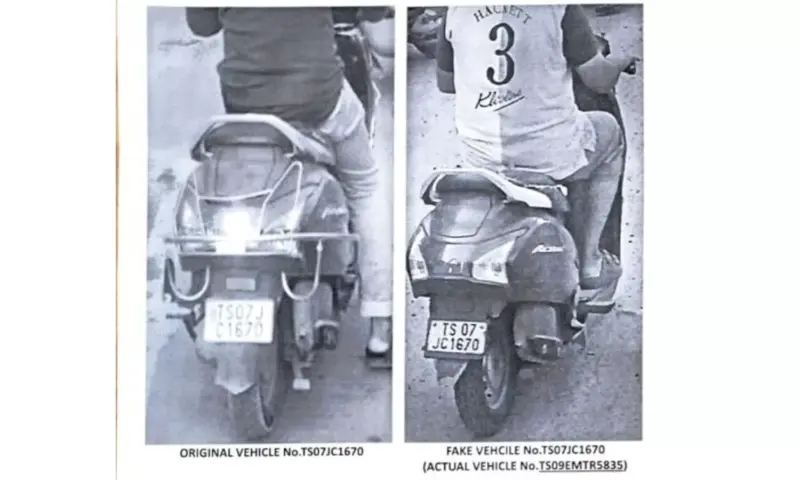 Number plate fraud: Hyderabad man's traffic violations landed on ...