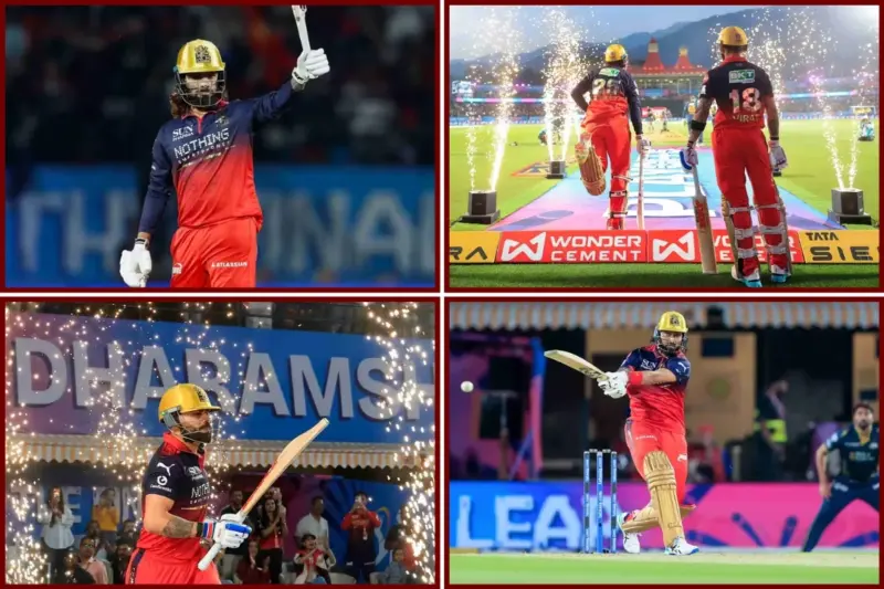 Rajat Patidar's 93* Powers RCB To Massive Total Against Gujarat Titans ...