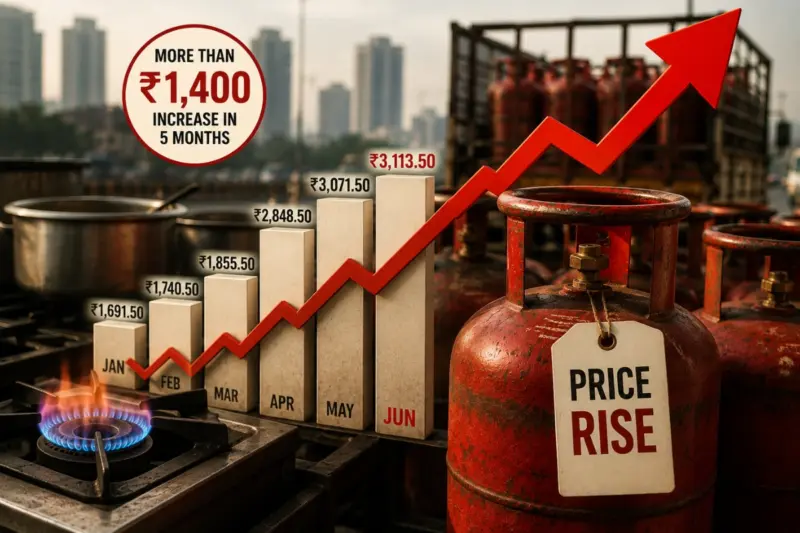 Another LPG Blow: Commercial Cylinder Prices Jump Again From June 1 ...