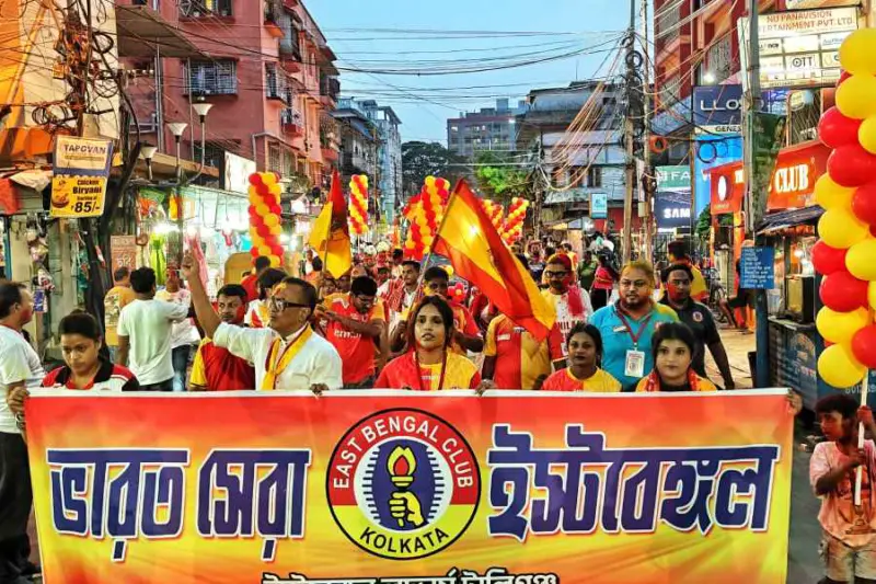 In pictures: East Bengal fans celebrate ISL 2026 win, bathe Kolkata in ...